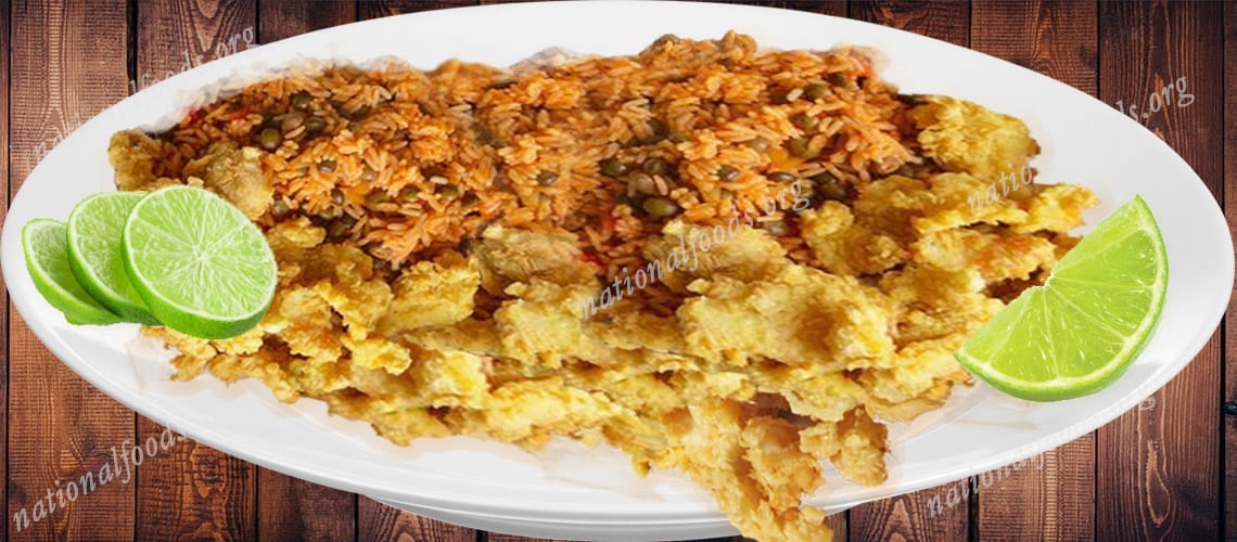 National Dish of Bahamas Crack Conch with Peas and Rice - National ...