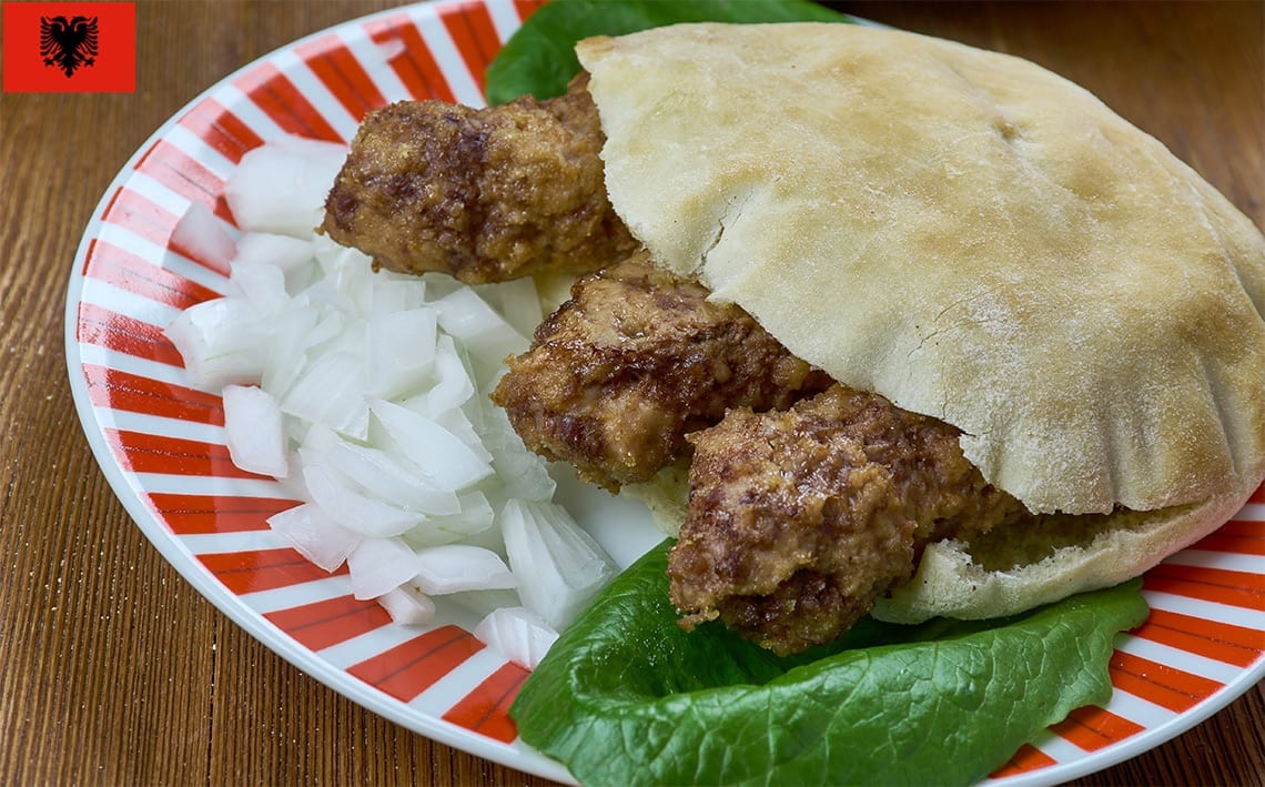 National Dish of Albania Qofte Ferguara - National Dishes of the World